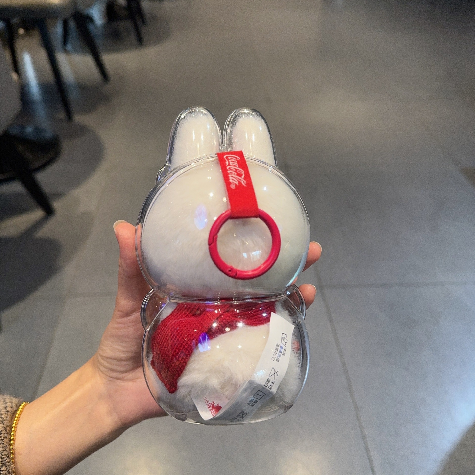 (Local Stock) 2pcs Labubu V3 Coca Cola V2 V1 Transparent Protective ...