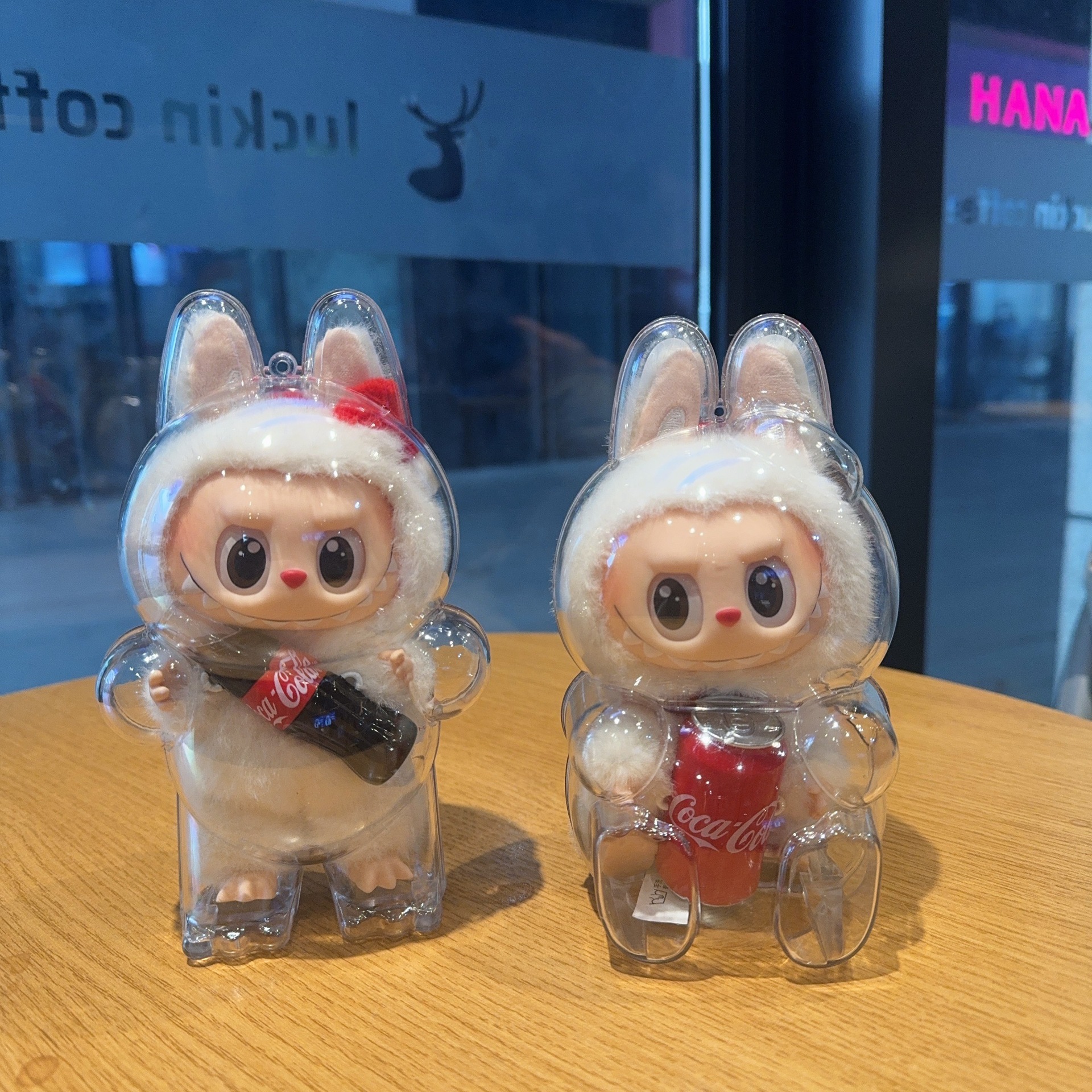 (Local Stock) 2pcs Labubu V3 Coca Cola V2 V1 Transparent Protective ...