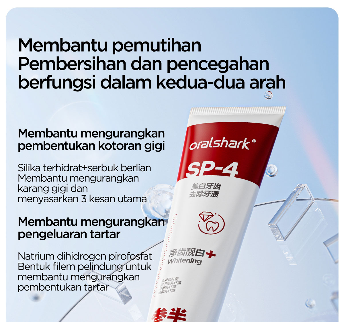 【Limited Time Offer】Canban SP-4 Ultra Probiotic Whitening Toothpaste Original 120g | Shopee ...