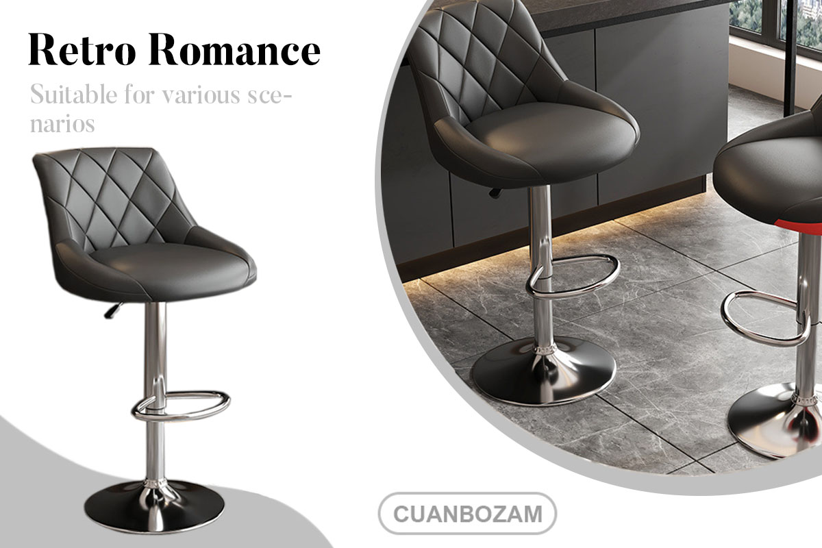 Bar counter high chair Lift Adjustable lazy high chair for counter top ...