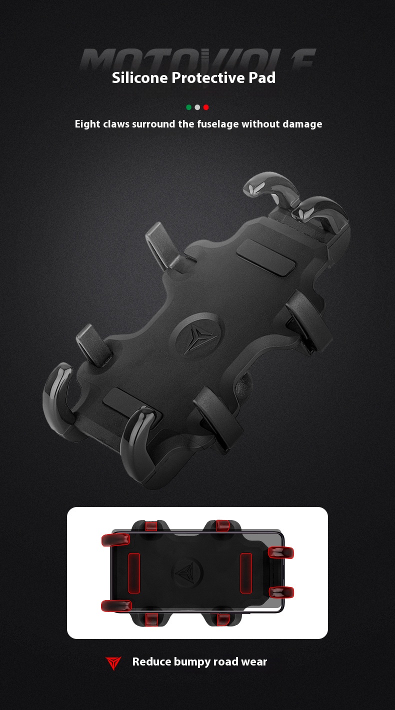 Motowolf Motorcycle Phone Holder Aluminum Alloy | Shopee Philippines