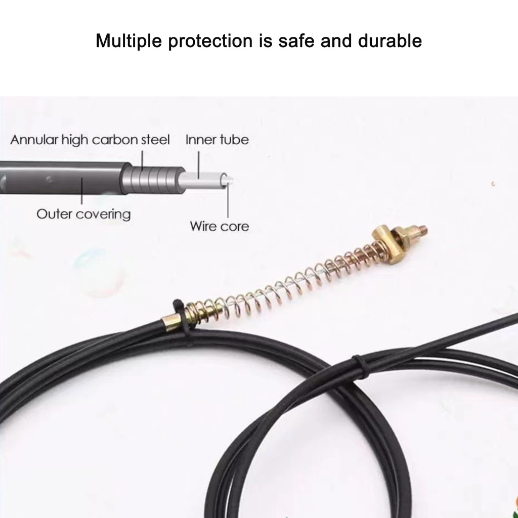 E bike Ebike Brake Cable Set Front Rear Back Brake Cable Wire For Ebike ...