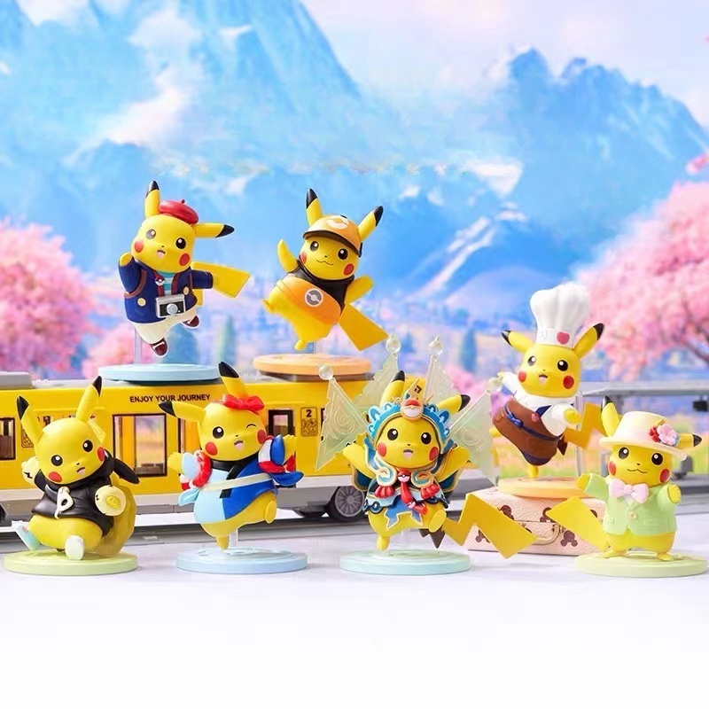 MINISO TOPTOY Pokémon Gathering Pikachu Electronic Suit Series Blind ...