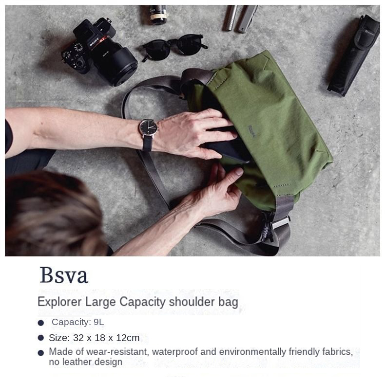 Bellroy Australia VentureSling 9L Explorer Chest Bag Large Capacity ...