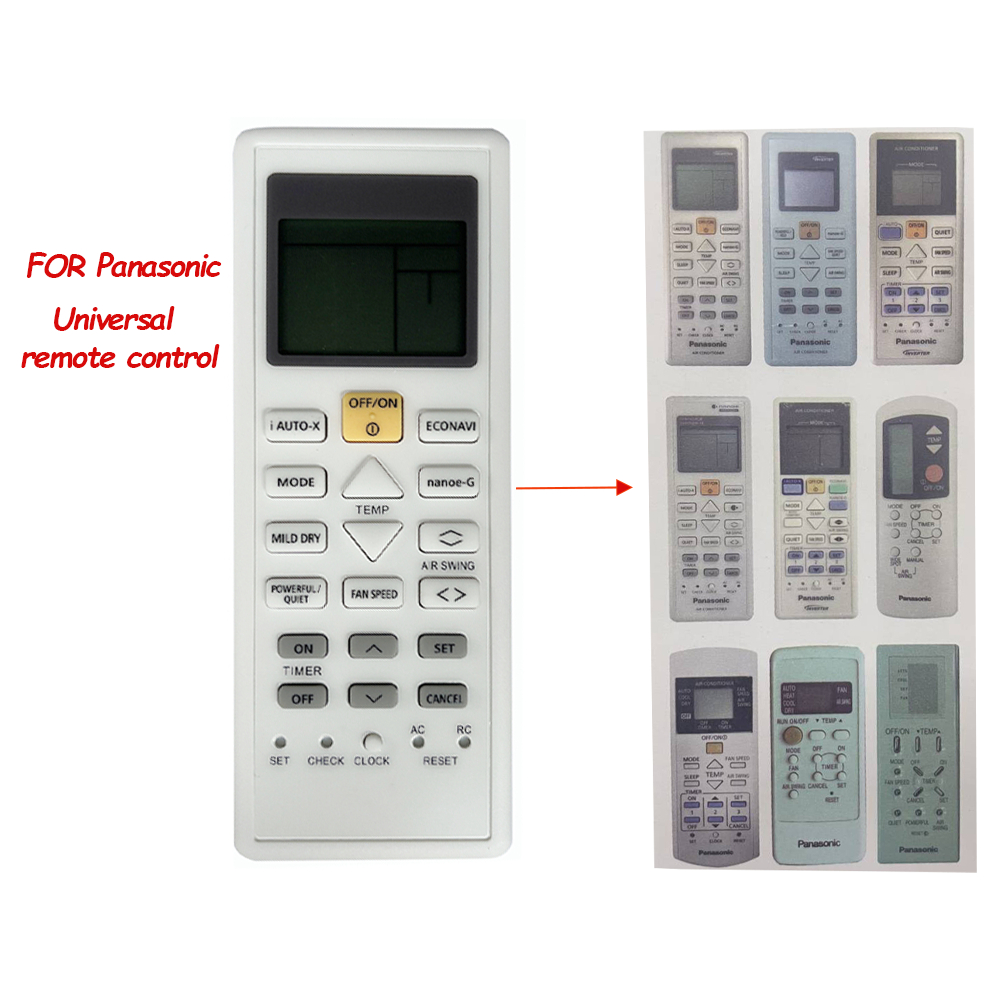 Suitable for Panasonic Air Conditioning Remote Control Universal Remote ...
