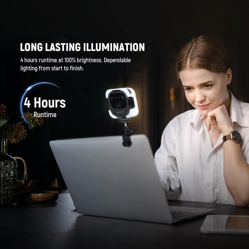 NEEWER PL81 Video Conference Light, On-Camera LED Video Light with ...