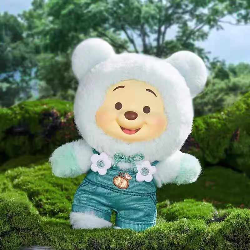 TOPTOY Disney Winnie the Pooh Candy Series Vinyl Plush Blind Box Cute ...