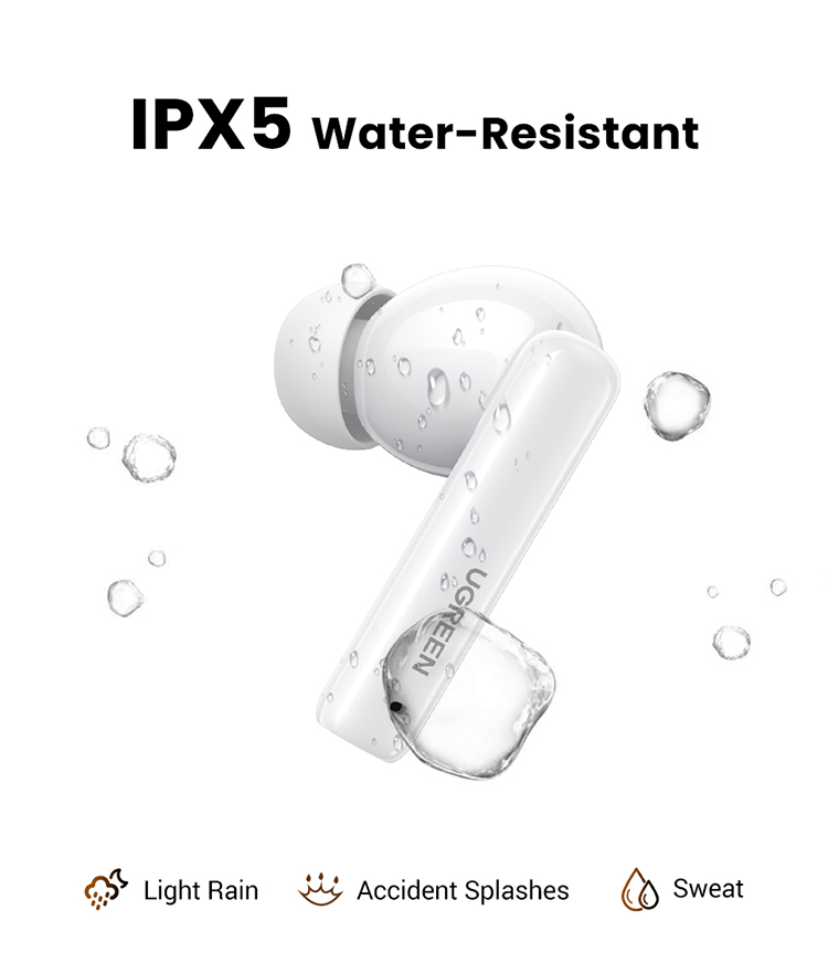 UGREEN HiTune T6s ANC TWS Wireless Earbuds Active Noise Cancellation Bluetooth 5.3 Low-Latency ...