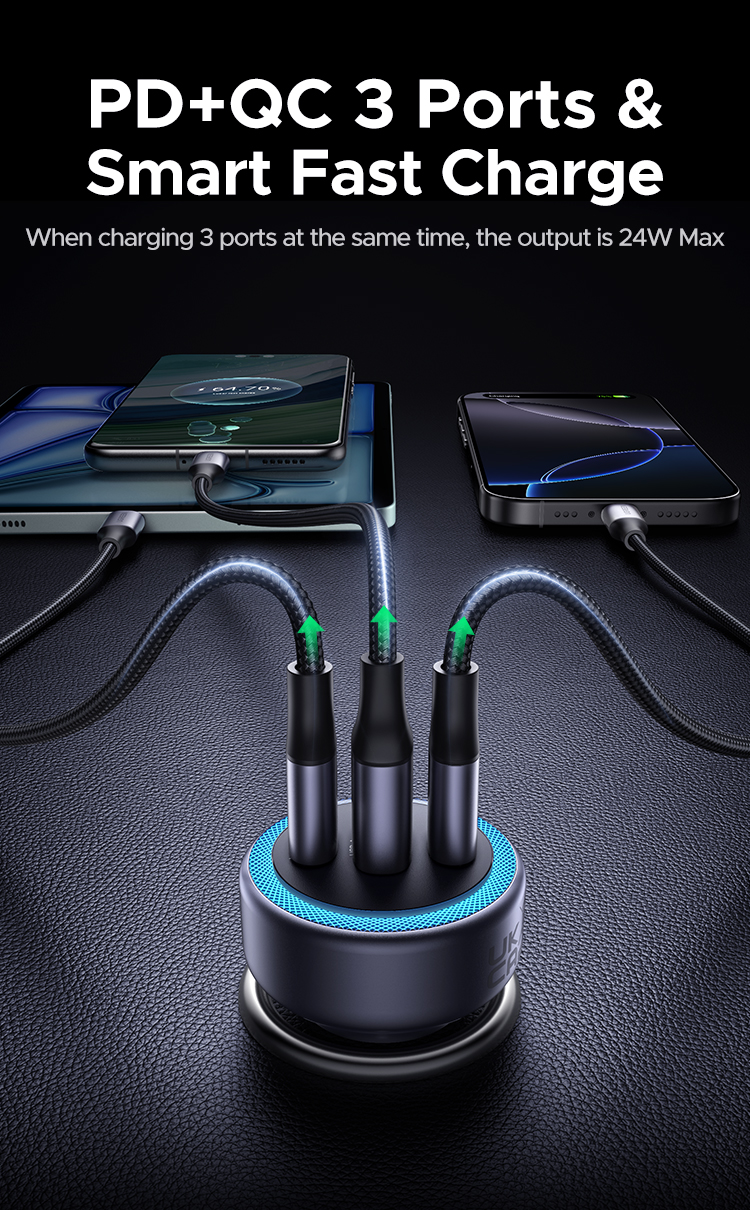 UGREEN Car Charger PD30W USB C Fast Charger for iPhone 16 Pro Max 15 Fast Charging for Mobile ...