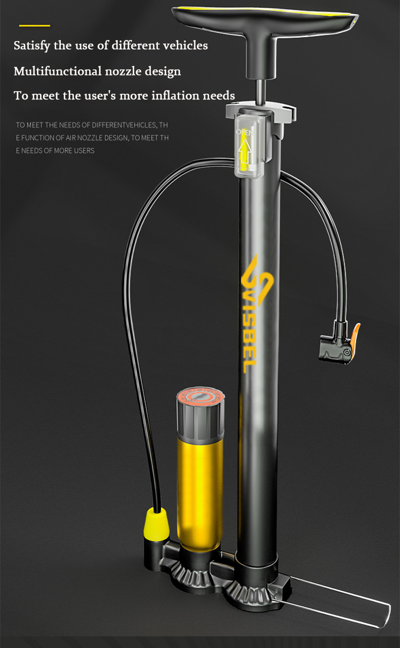 Free multi-purpose air nozzle needle*3 High Pressure Bike Pump ...