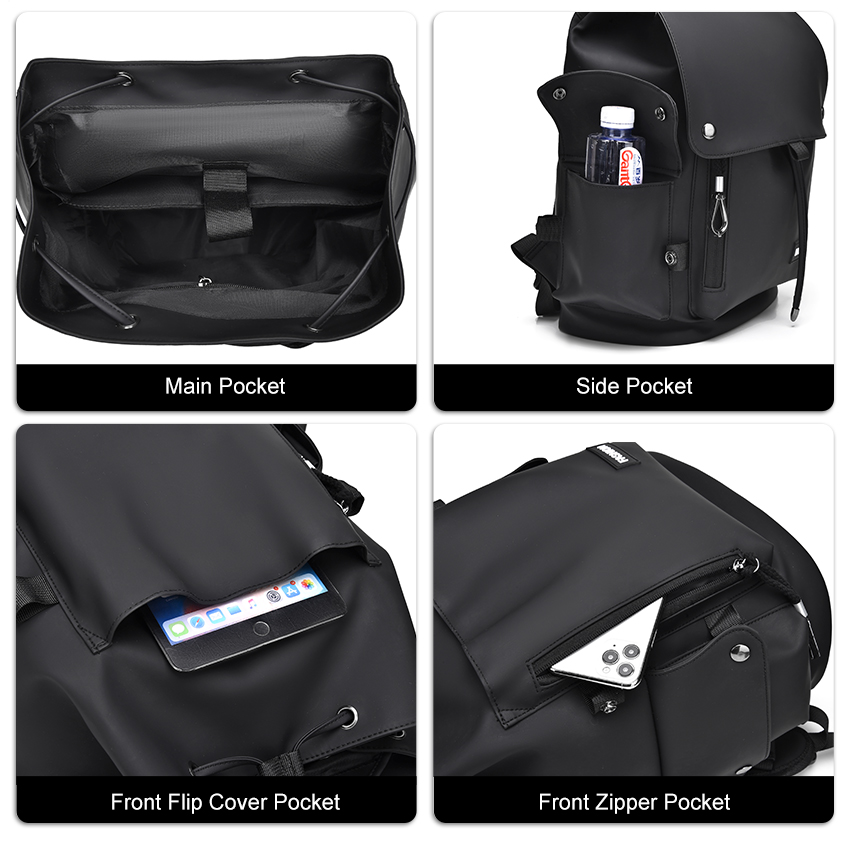MENSPE Men’s Backpack Fashion Unisex Laptop Backpack Student’s Backpack ...