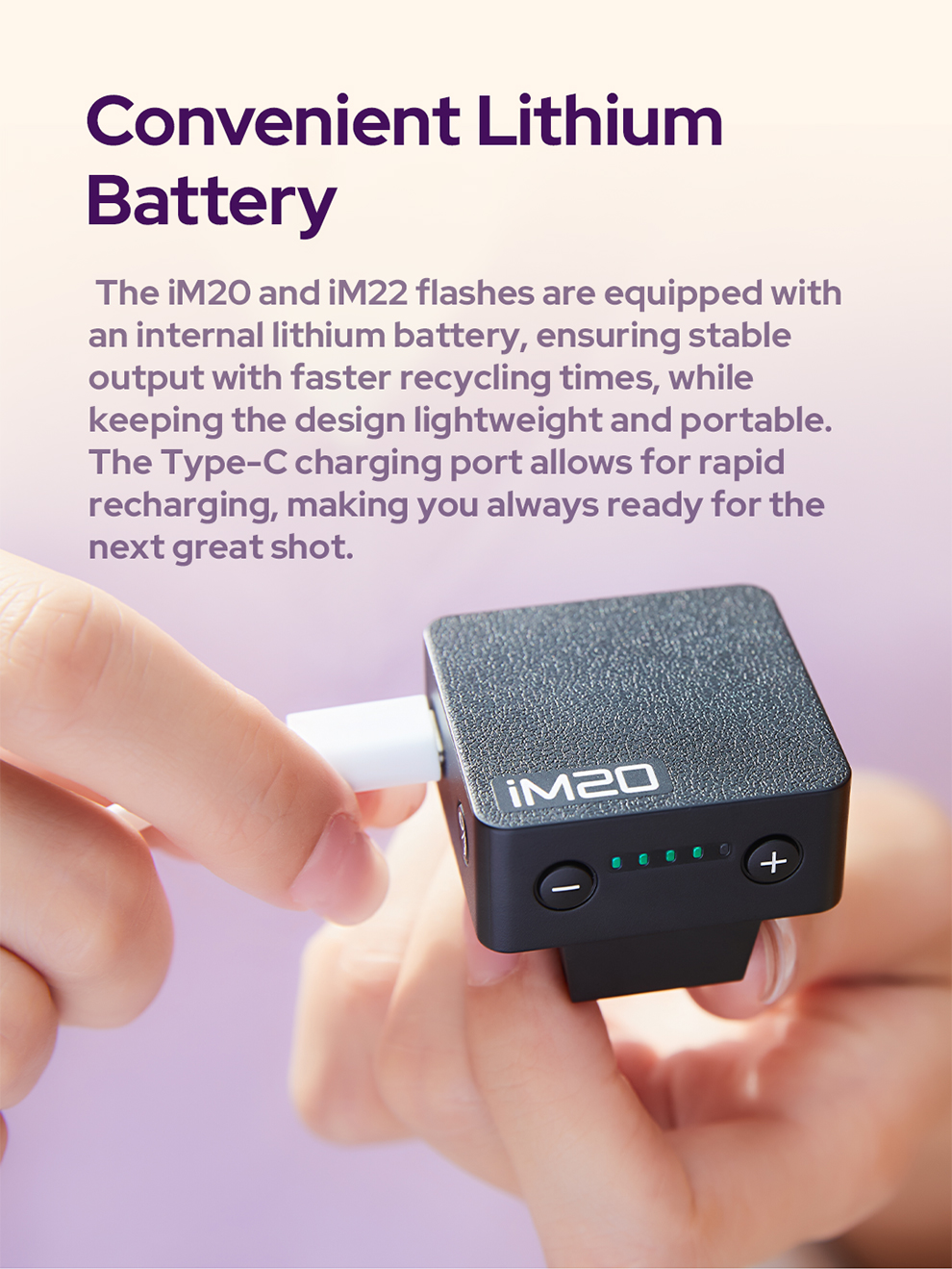 Godox iM20/22 Camera Flash mini flash, compact photography entry-level ...
