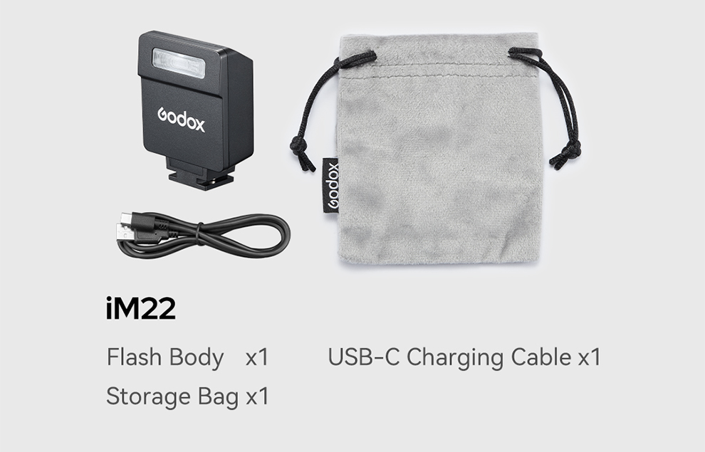 Godox iM20/22 Camera Flash mini flash, compact photography entry-level ...
