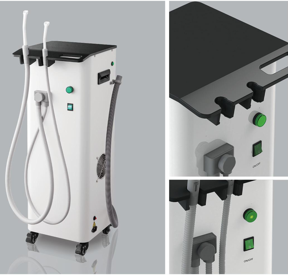 Mobile Dental Chair Suction Unit Negative Pressure Vacuum 300L/min ...