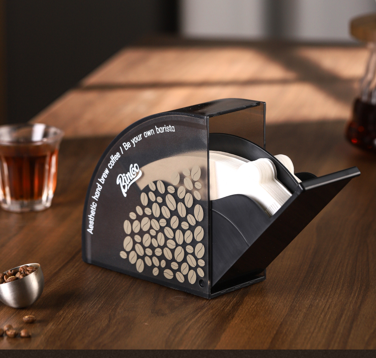 Bincoo Filter Paper Storage Box Coffee Filter Paper Rack V60 Coffee ...