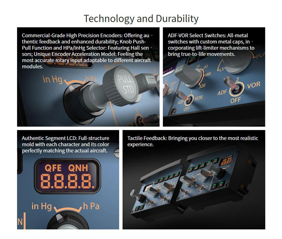WINWING A320 EFIS-L Full-size EFIS Unit Flight Control Panel Flight ...