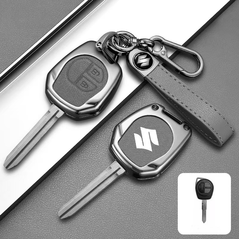 For Suzuki Spresso Celerio Swift SX4 Grand Vitara Alto Metal+Leather ...