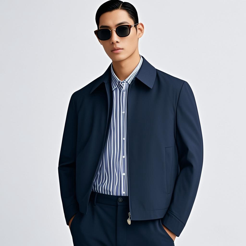 Cozy Up formal jacket for men corporate jacket for Men Zip-Front ...