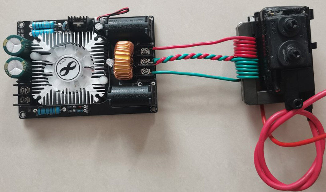 250W 15A DC12-30V ZVS Tesla Coil Flyback Driver/Ignition Coil/ SGTC ...