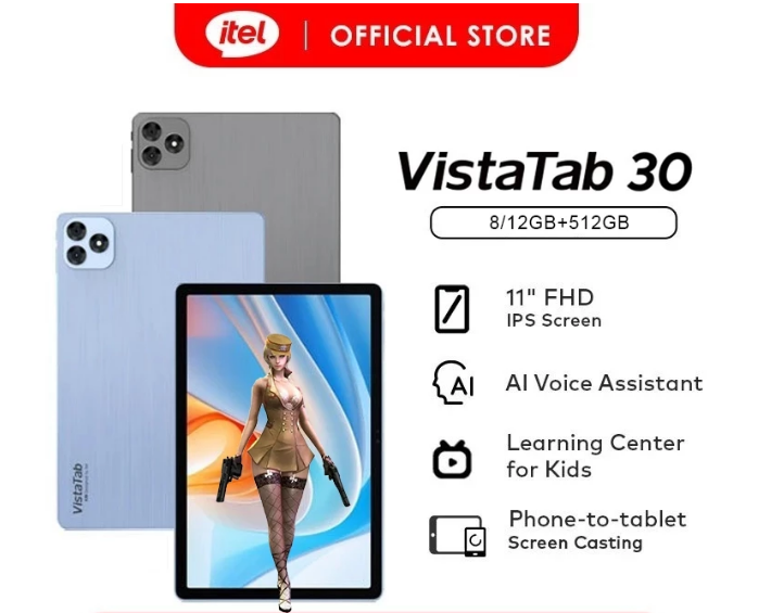 For itel VistaTab 30 PRO 13" 11" FHD iTel Vista30 10.95" Vista Tab 30 ...