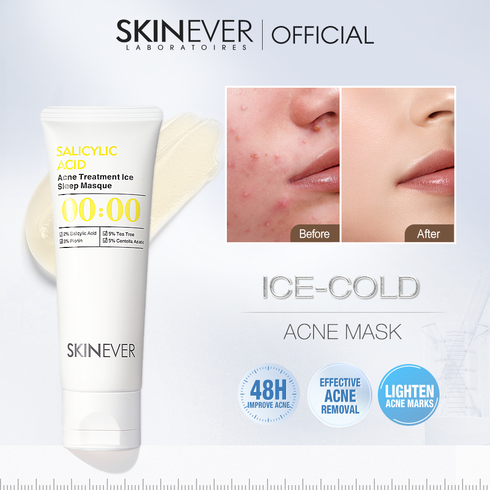 SKINEVER Salicylic Acid Skin Care 3pcs Set Acne Removal Essence Skin ...