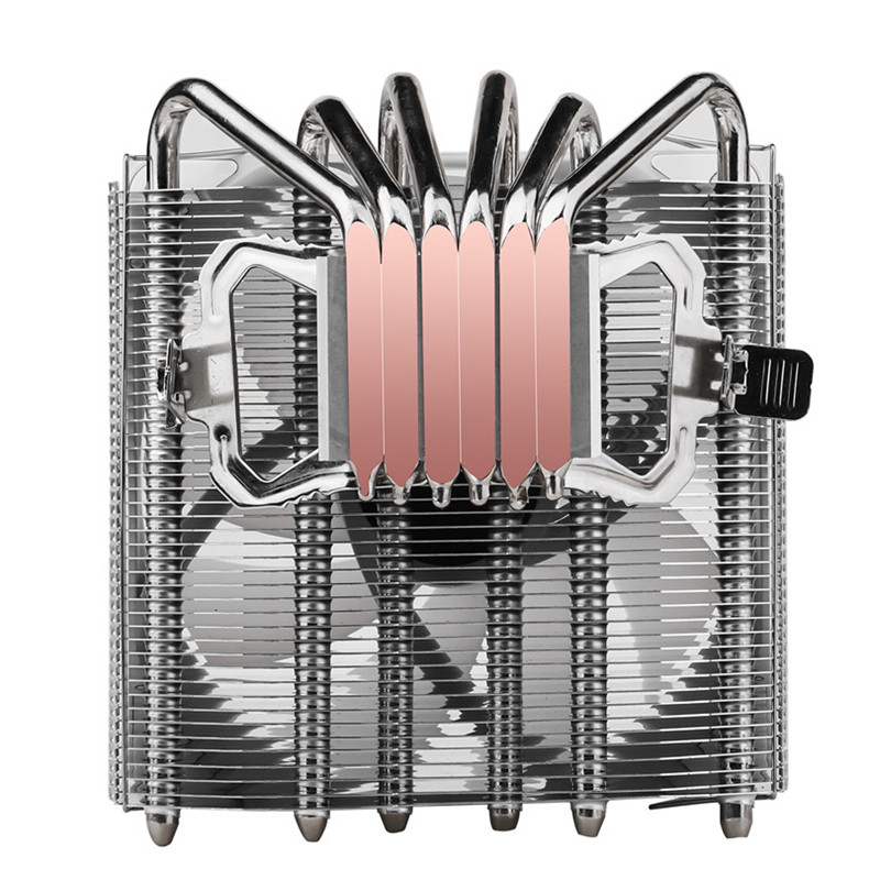 ICE Whale IW-6X 6 Heatpipes CPU Cooler Fan Low Profile Radiator Ultra ...