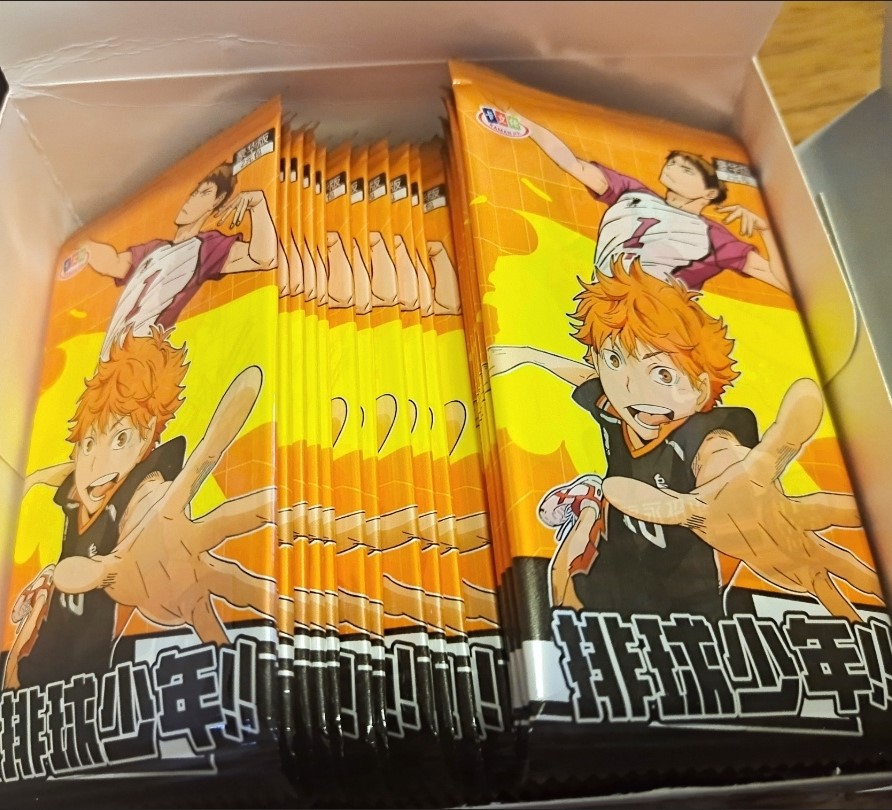 Haikyuu!! Series Collectible Cards Blind Box Anime Trading Card Set 30 ...
