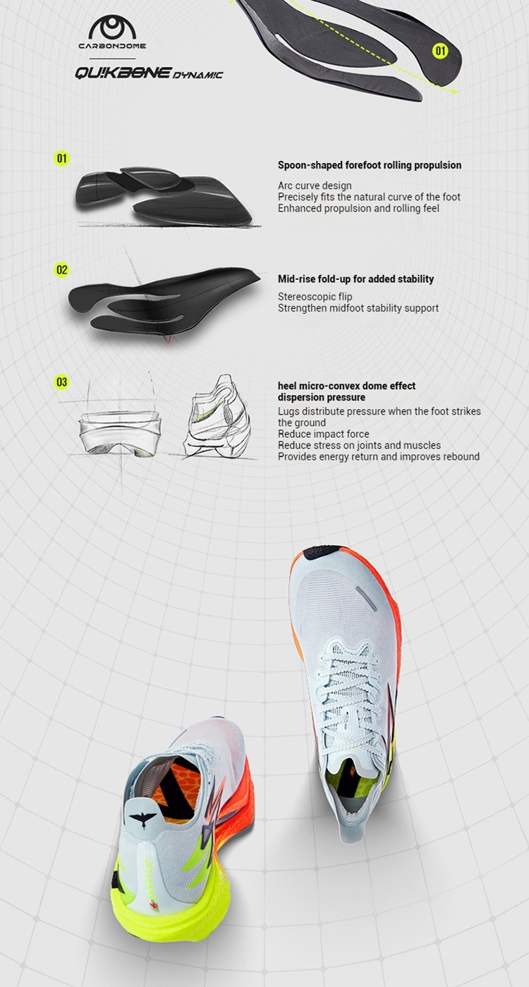 361 Degrees Flame 4.0 Men Women Professional Marathon Racing Running ...