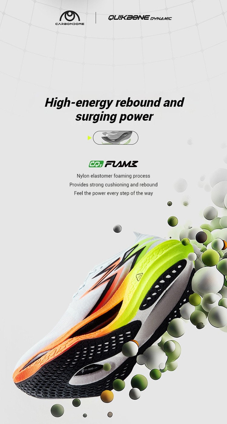 361 Degrees Flame 4.0 Men Women Professional Marathon Racing Running ...