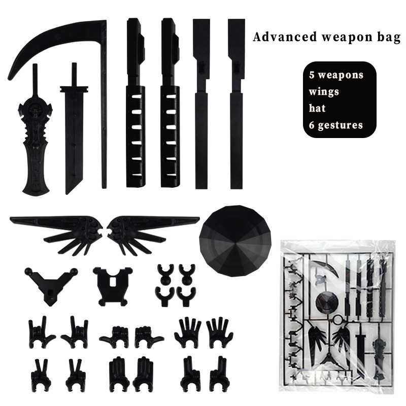 Accessories bag 3D printed Dummy Lucky 13 Action Figure,DIY gift ...