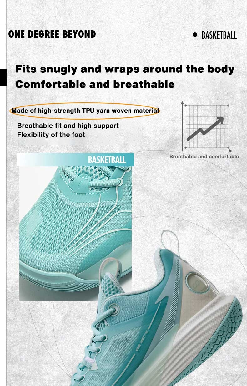 361 Degrees One Motion Men Basketball Shoes Cushioning 672411125 ...