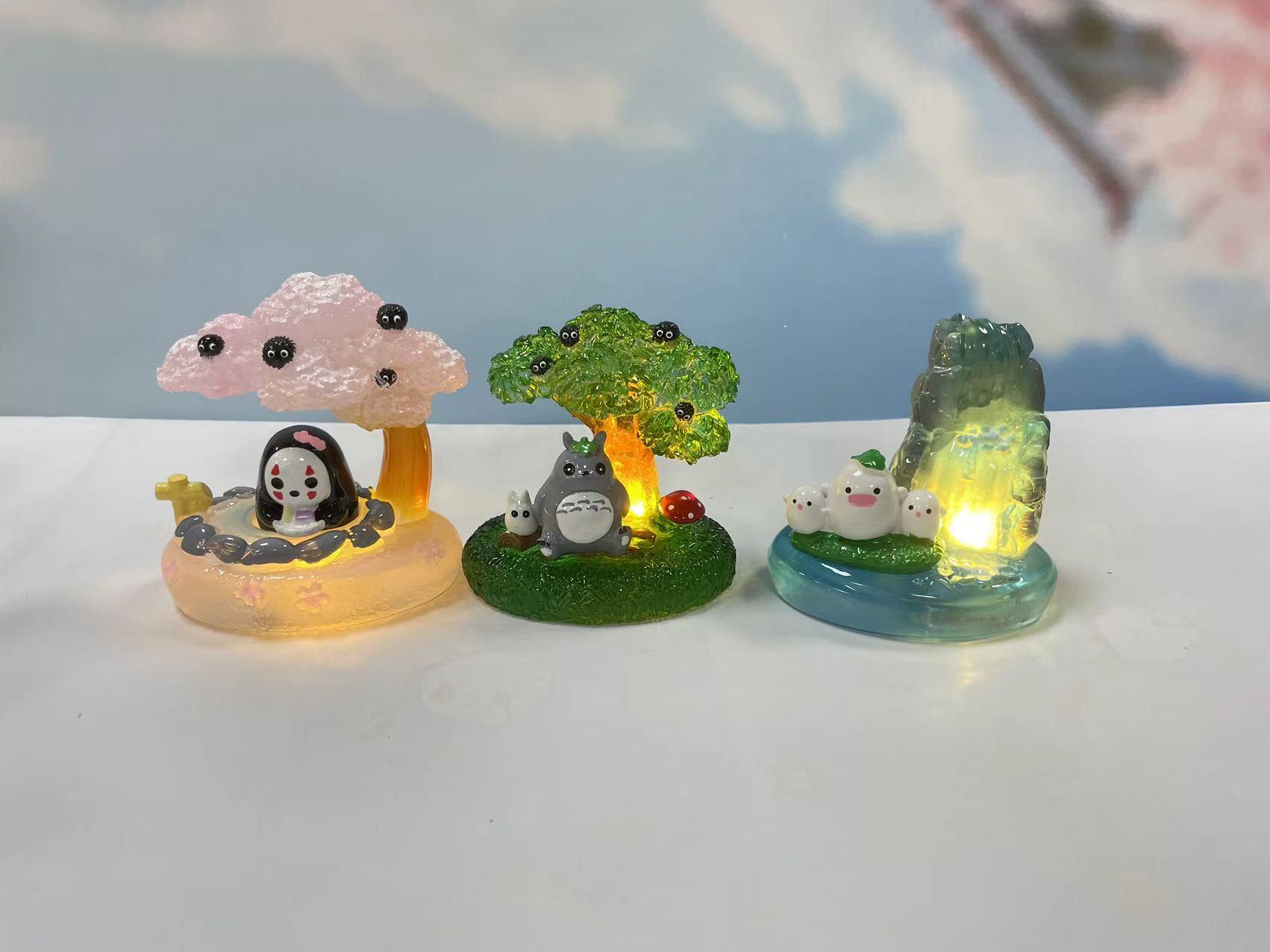 Miyazaki hayao elf fairy tale totoro Blind Box Hand Toy Totoro Doll ...