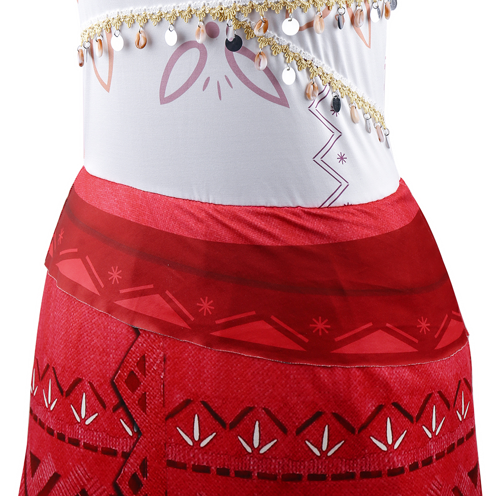 Moana costumed stage costume Moana 2 (Moana) adult halter dress in the ...