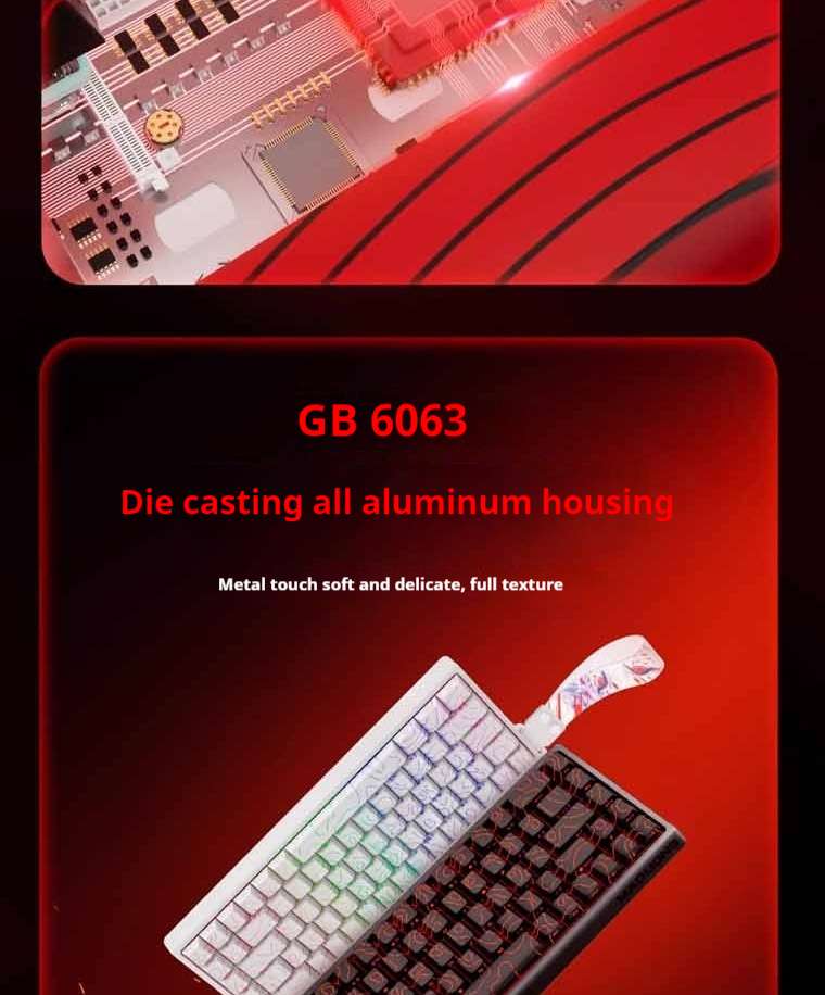 MADCATZ MAD68PRO aluminum alloy esports magnetic axis wired mechanical ...