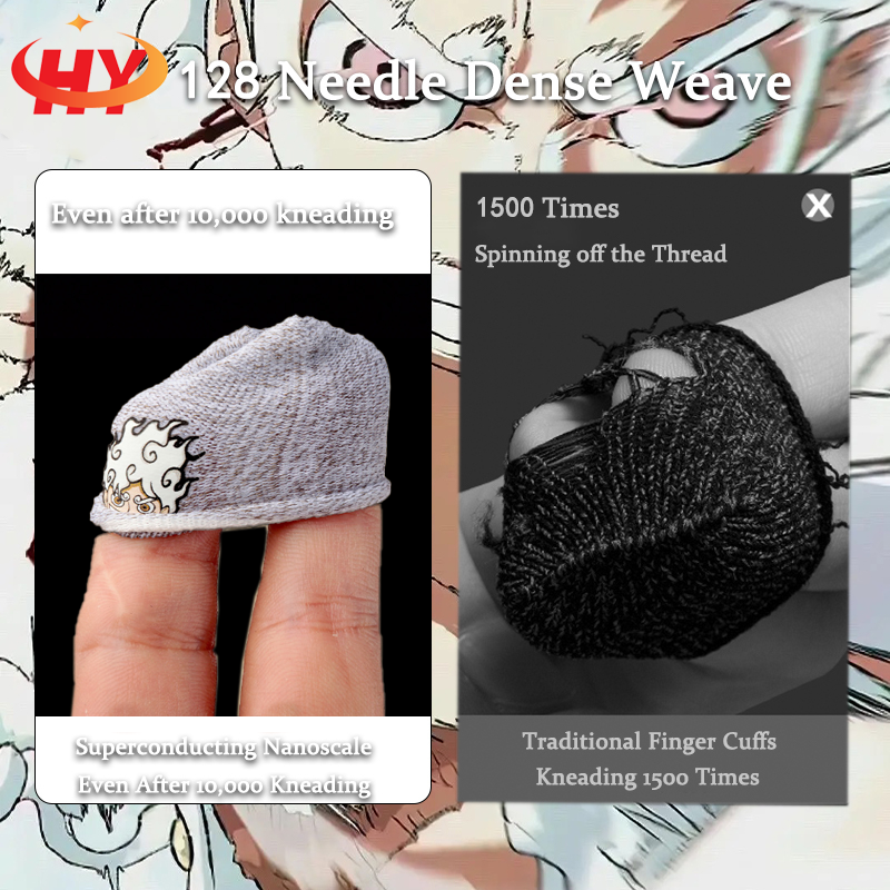 【COD】Hy One Piece 【Luffy】Gaming Finger Sleeve gloves Touch thumb (2PCS ...