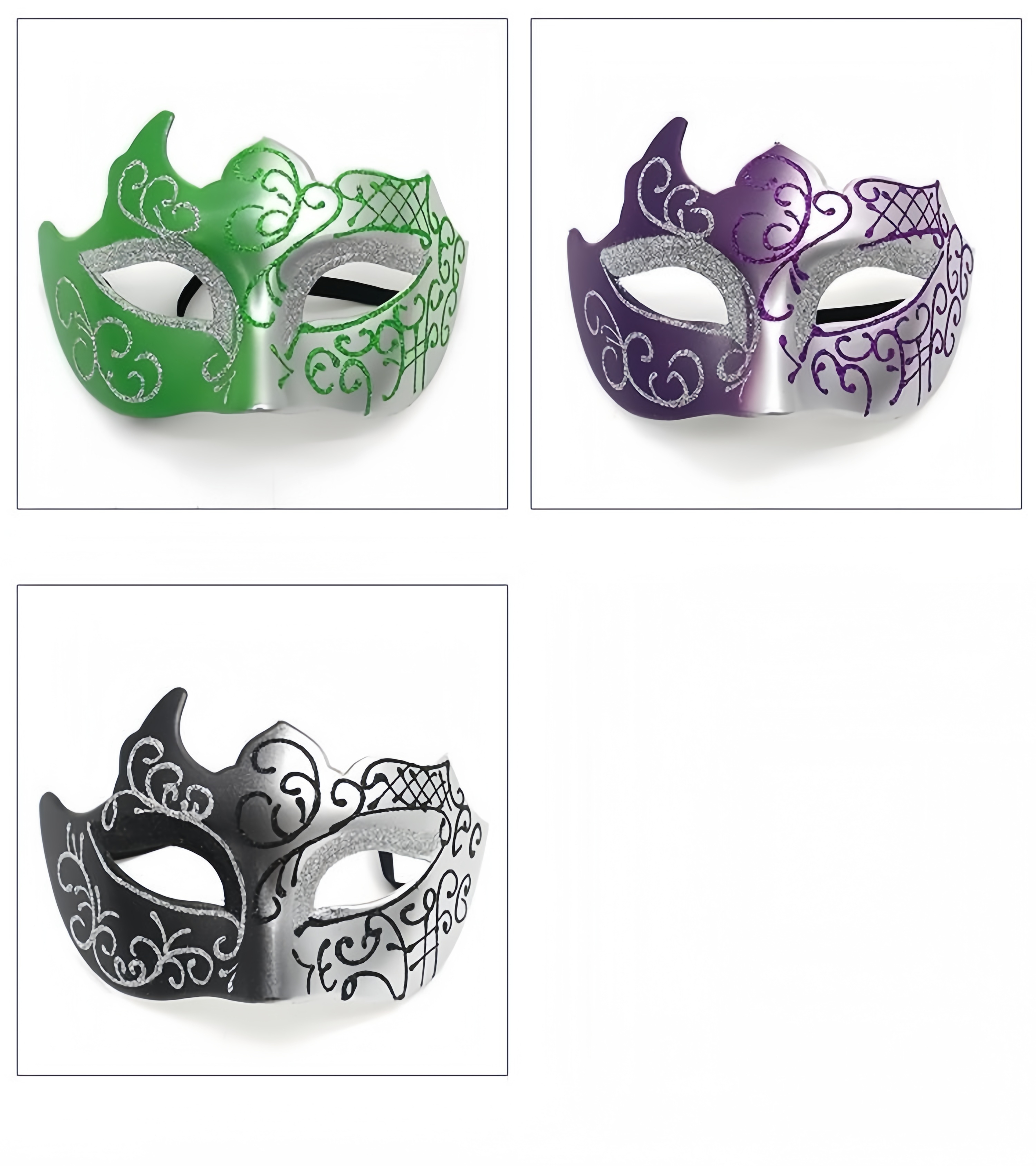Masquerade Cosplay Mask Halloween Masks Props Mask Carnival Costume ...