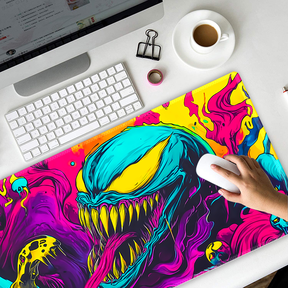 Symbiote Gaming Desk Mat, Super Hero Mouse Pad, Villain Mouse Pad ...