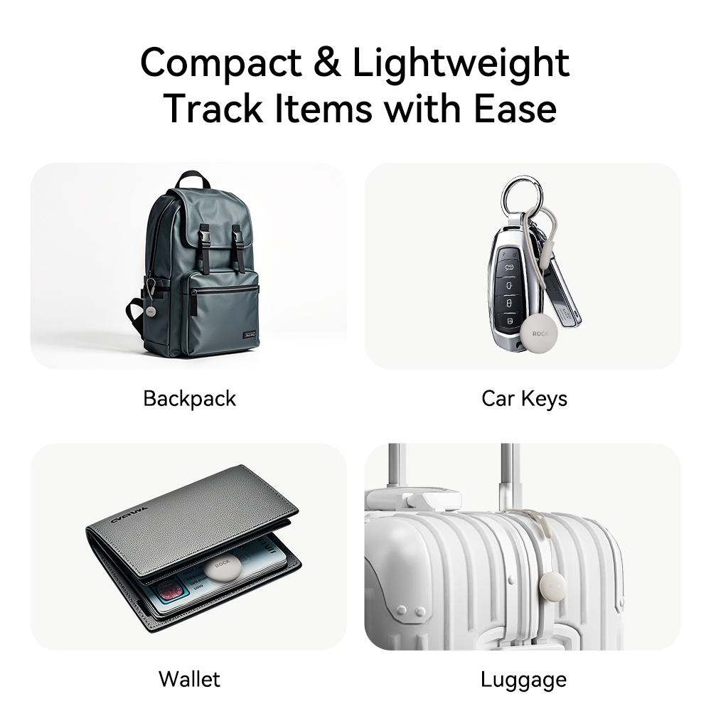 Rock Space Tag Wireless Smart Tracker Bluetooth Smart Finder Anti Lost ...