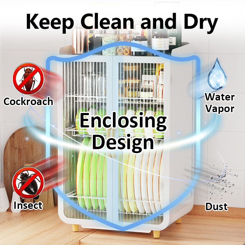 iSPECLE【Promotion BUY 1 GET 3 item】Dish Rack Kitchen Organizer Cabinet ...