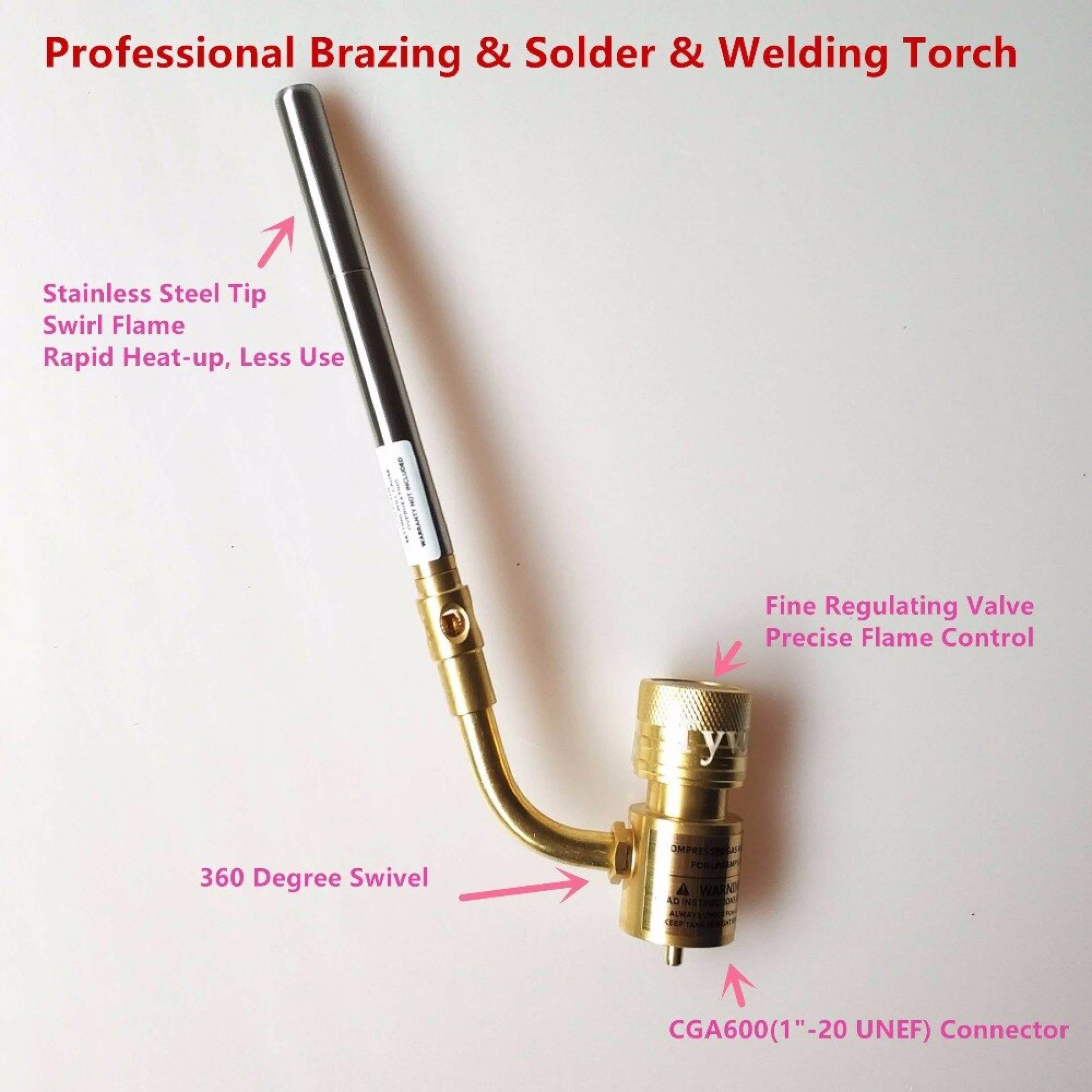 Mapp Gas Torch Single Burner With/Without Igniter and Mapp Gas Torch ...