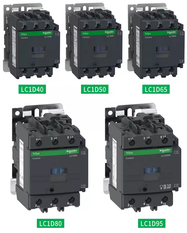 Original NEW AC Three-pole for Schneider AC Contactor Elevator LC1D40 LC1D50 LC1D65 LC1D80 ...