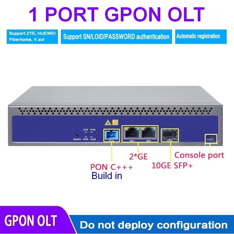 V1600GS Single Port GPON OLT OLT Can Connect 128 Units GPON XPON ONU | Shopee Philippines