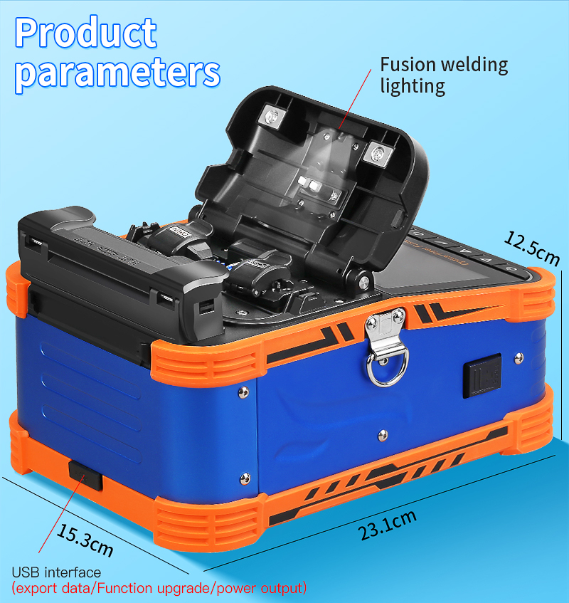 COMPTYCO AUA-70F 6 motor fast optical fiber fusion splicer intelligent ...