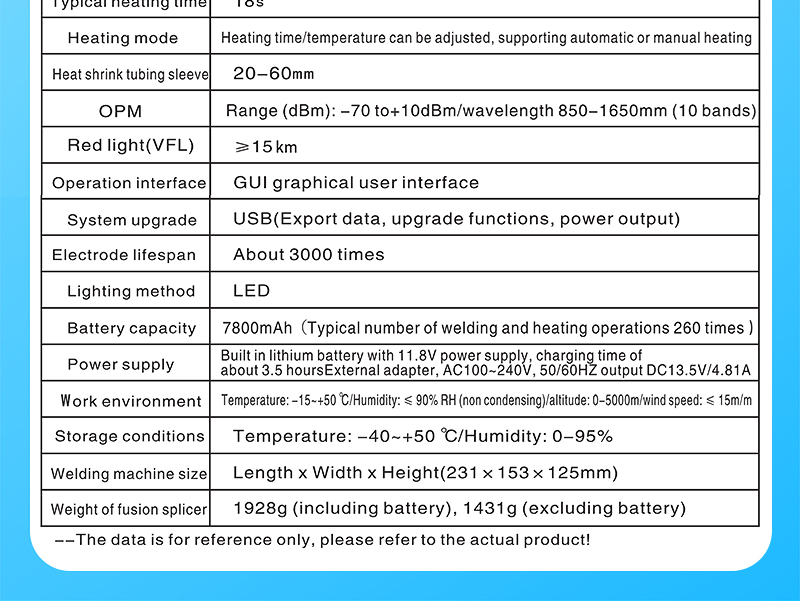 COMPTYCO AUA-70F 6 motor fast optical fiber fusion splicer intelligent ...