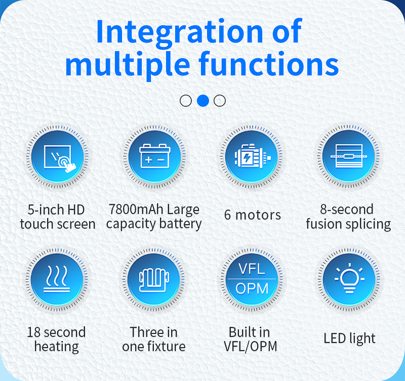 COMPTYCO AUA-70F 6 motor fast optical fiber fusion splicer intelligent ...