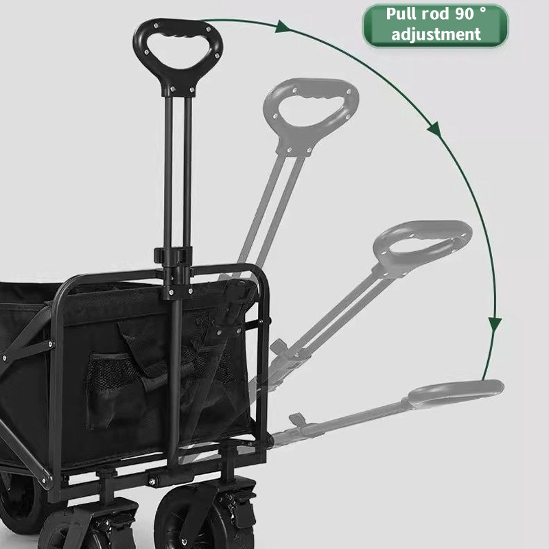 wagon trolley Outdoorutility carts folding Beach Garden Camping ...