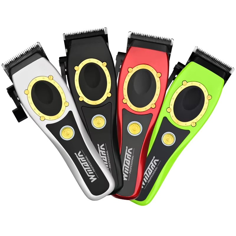 Wmark Professional Hair Clipper Set Electric Cordless Barber High Power ...