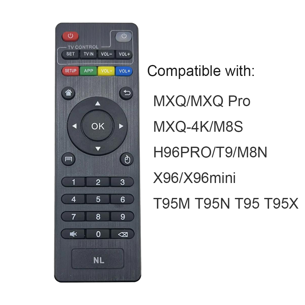 Universal Remote Control Android 4K UHD TV for Box MXQ MXQPRO MXQ-4K ...