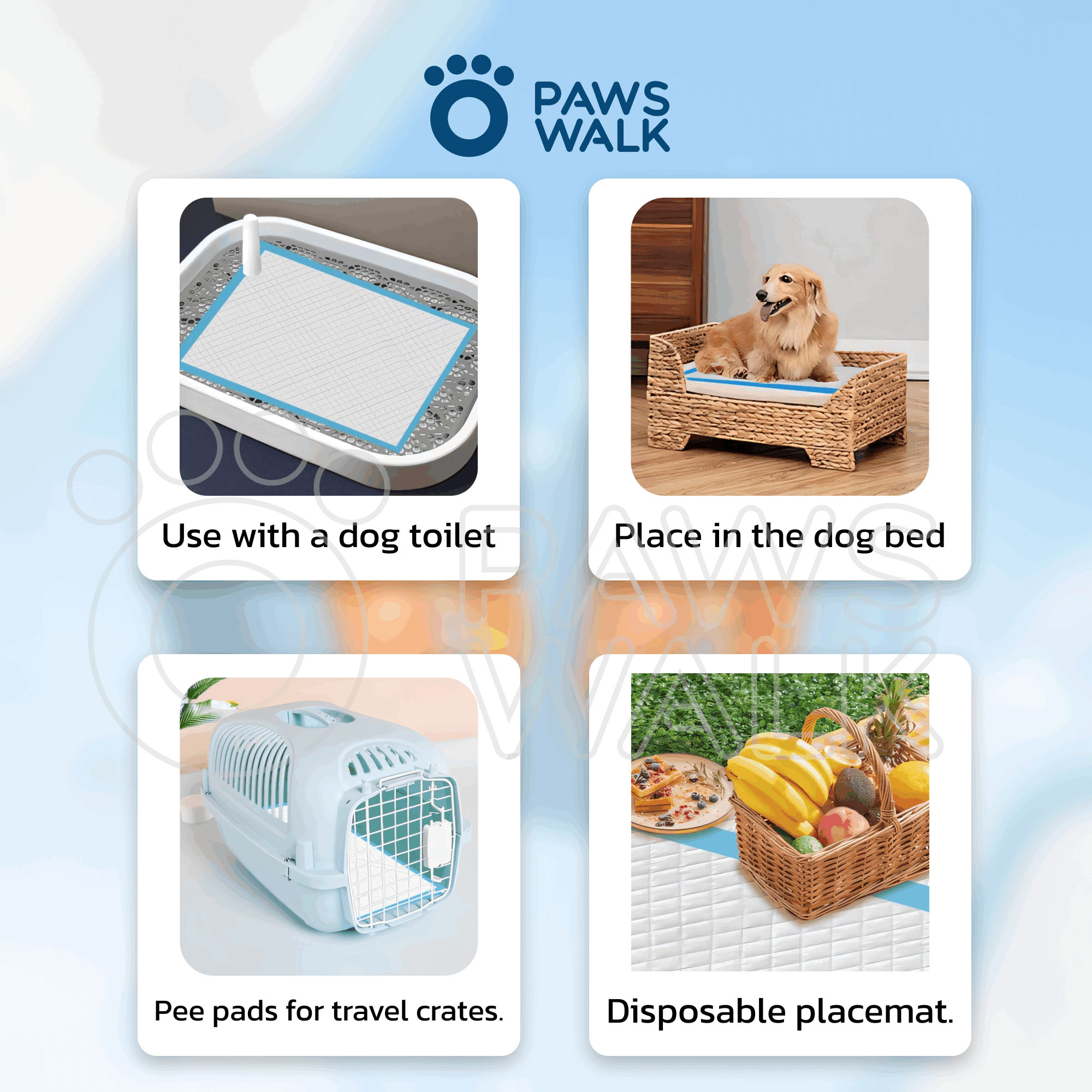 Dog Training Pad Pet Pee Pad Dog Potty Pads Cat Dog Pee Training Pad ...