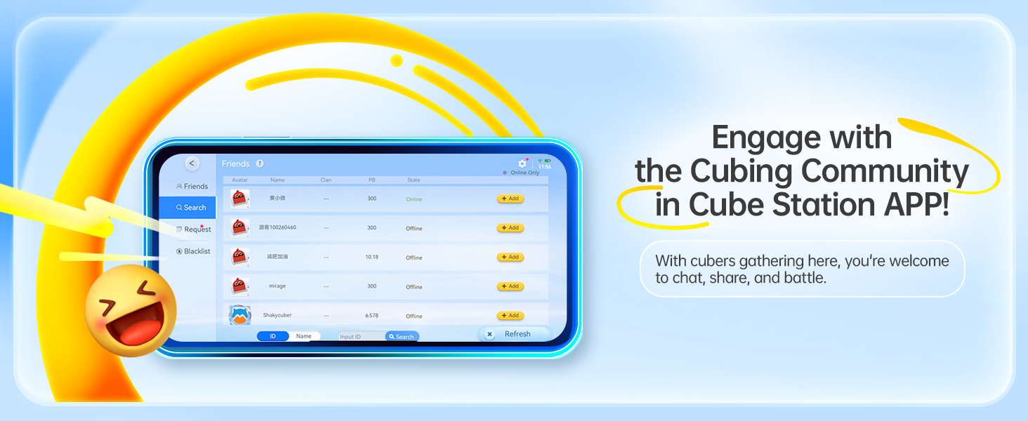 GAN356 i Carry 2 CubeSmart Cube 3x3 Speed Cube Intelligent Tracking ...